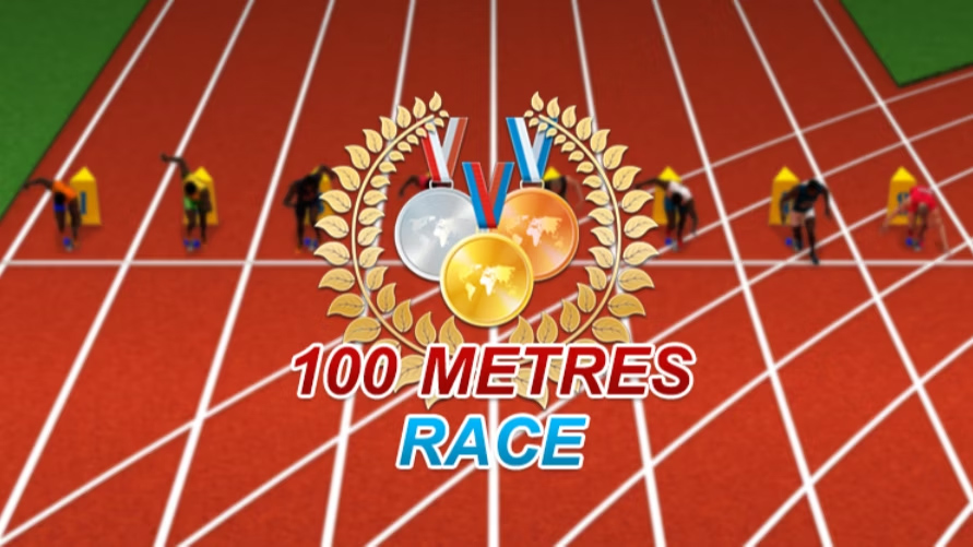 100 Metres Race 🕹️ Gioca Gratis su Play123