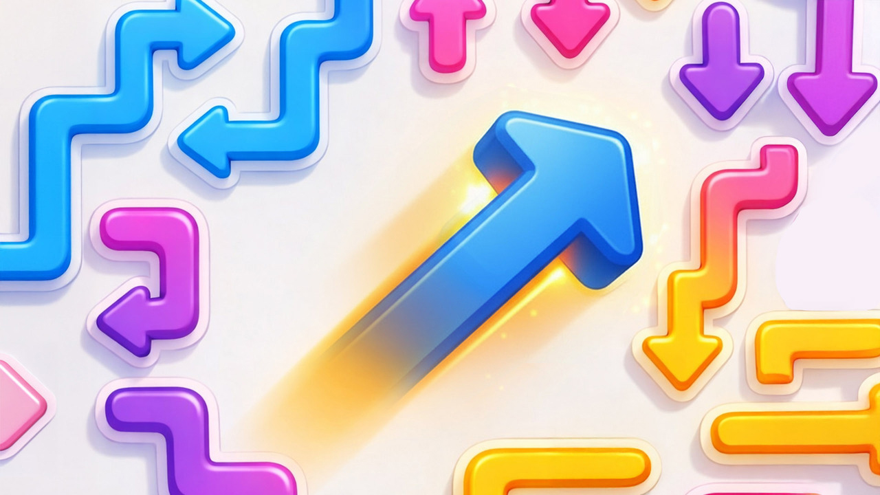 Arrow Slide Puzzle 🕹️ Gioca Gratis su Play123