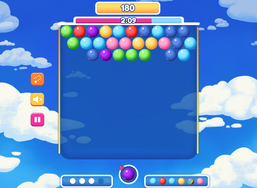Bubble Plopper 🕹️ Gioca Gratis su Play123