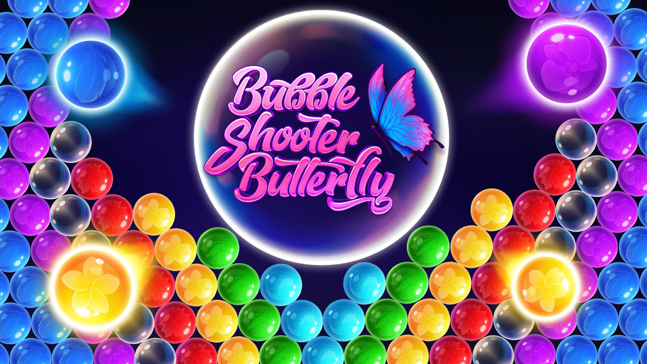 Bubble Shooter Butterfly 🕹️ Gioca Gratis su Play123
