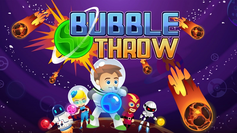 Bubble Throw 🕹️ Gioca Gratis su Play123