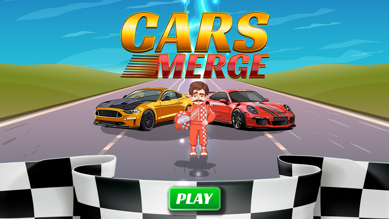 Cars Merge 🕹️ Gioca Gratis su Play123
