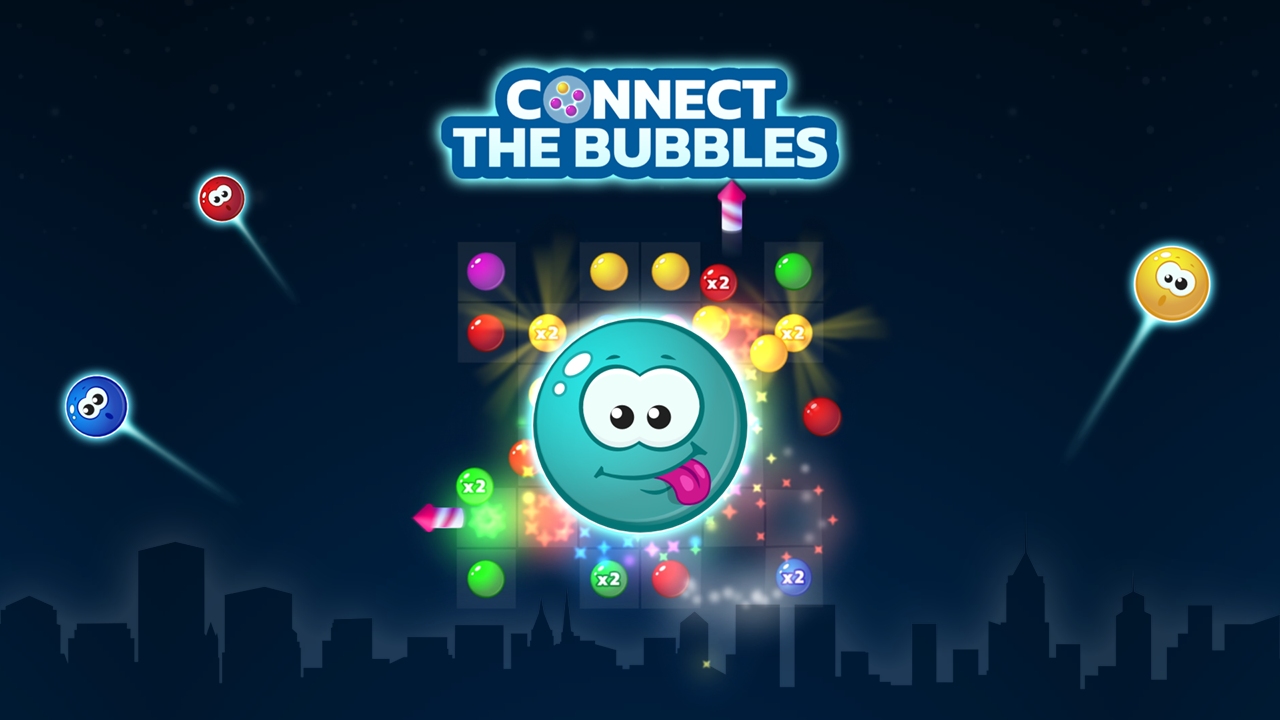 Connect the Bubbles 🕹️ Gioca Gratis su Play123
