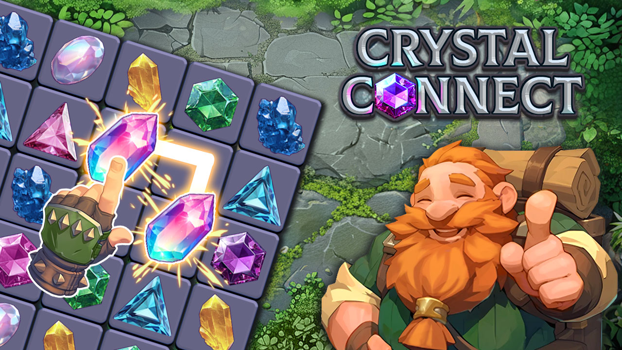 Crystal Connect 🕹️ Gioca Gratis su Play123