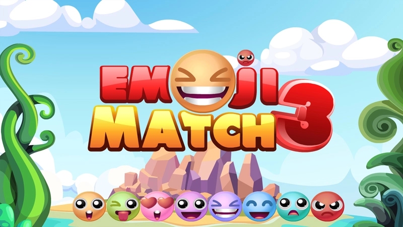 Emoji Match 3 🕹️ Gioca Gratis su Giochi123