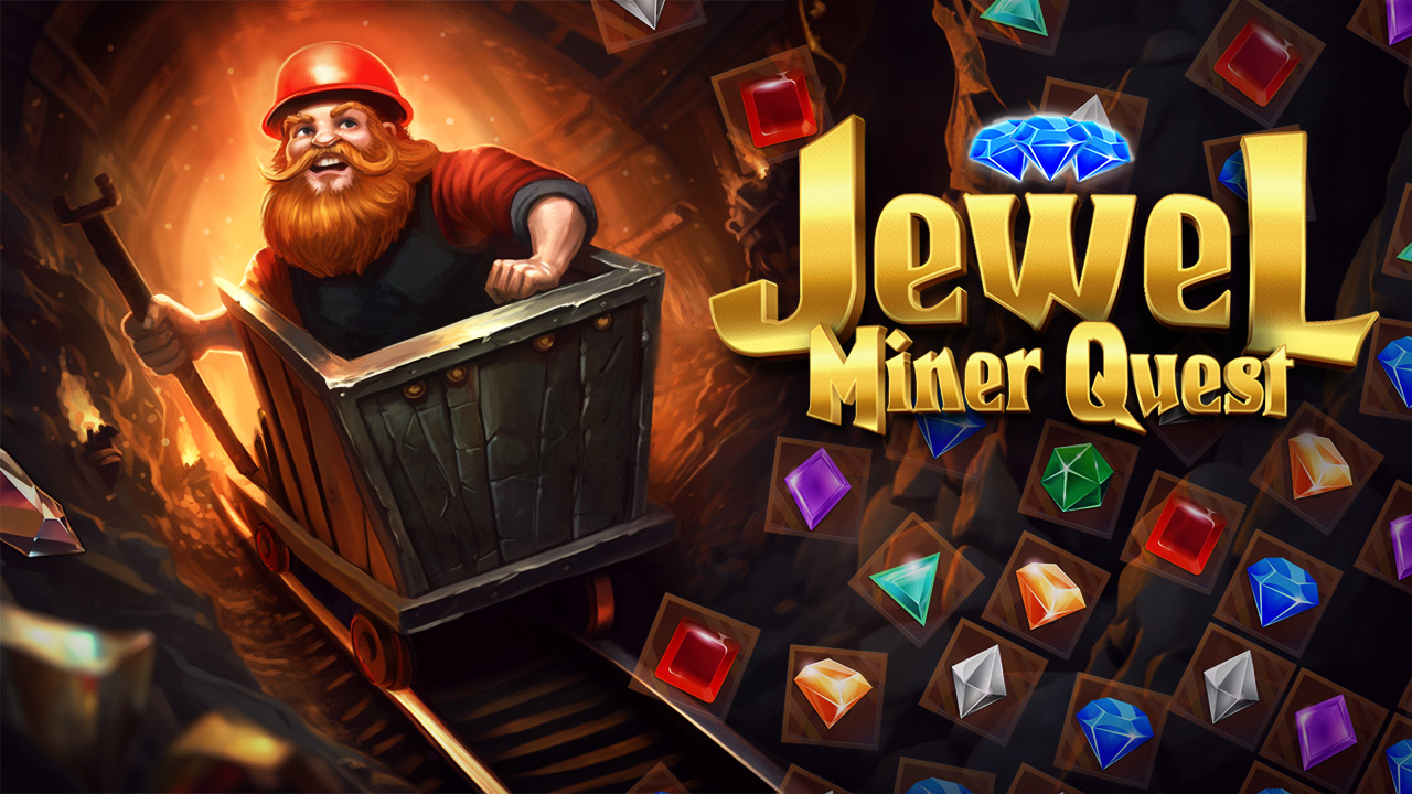 Jewel Miner Quest 🕹️ Gioca Gratis su Play123