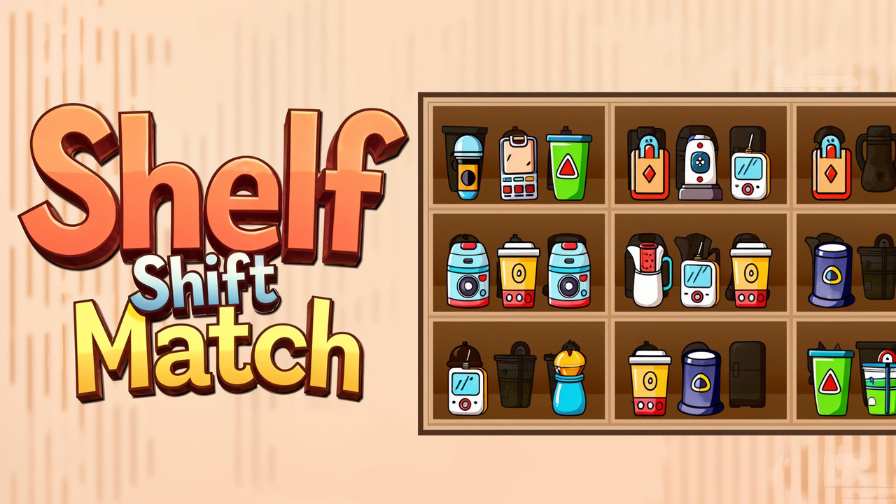 Shelf Shift Match 🕹️ Gioca Gratis su Play123