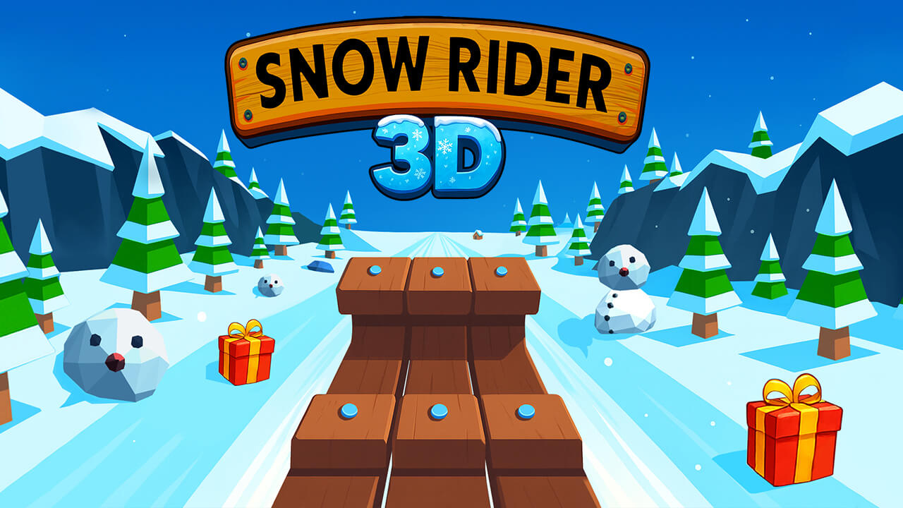 Snow Rider 3D 🕹️ Gioca Gratis su Play123