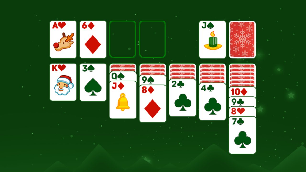 Solitaire Classic Christmas 🕹️ Gioca Gratis su Play123