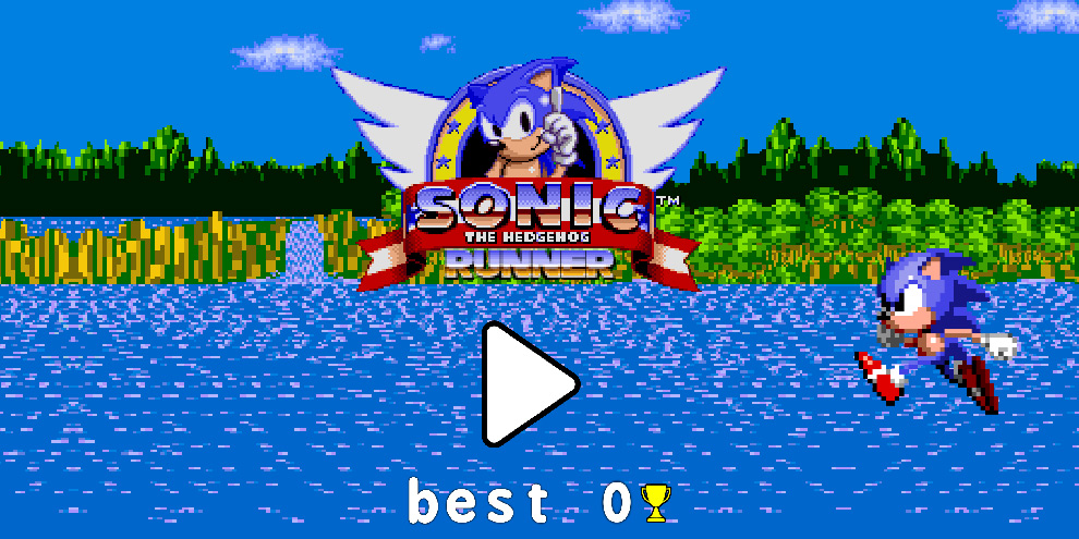 Sonic the Hedgehog Runner 🕹️ Gioca Gratis su Play123