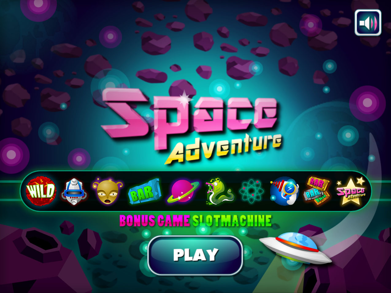 Space Adventure: Bonus Slotmachine
