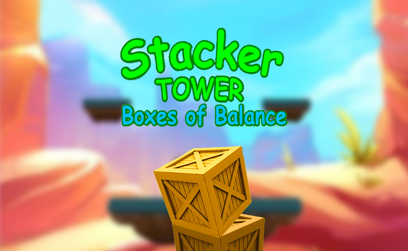 Stacker Tower: Boxes of Balance 🕹️ Gioca Gratis su Play123