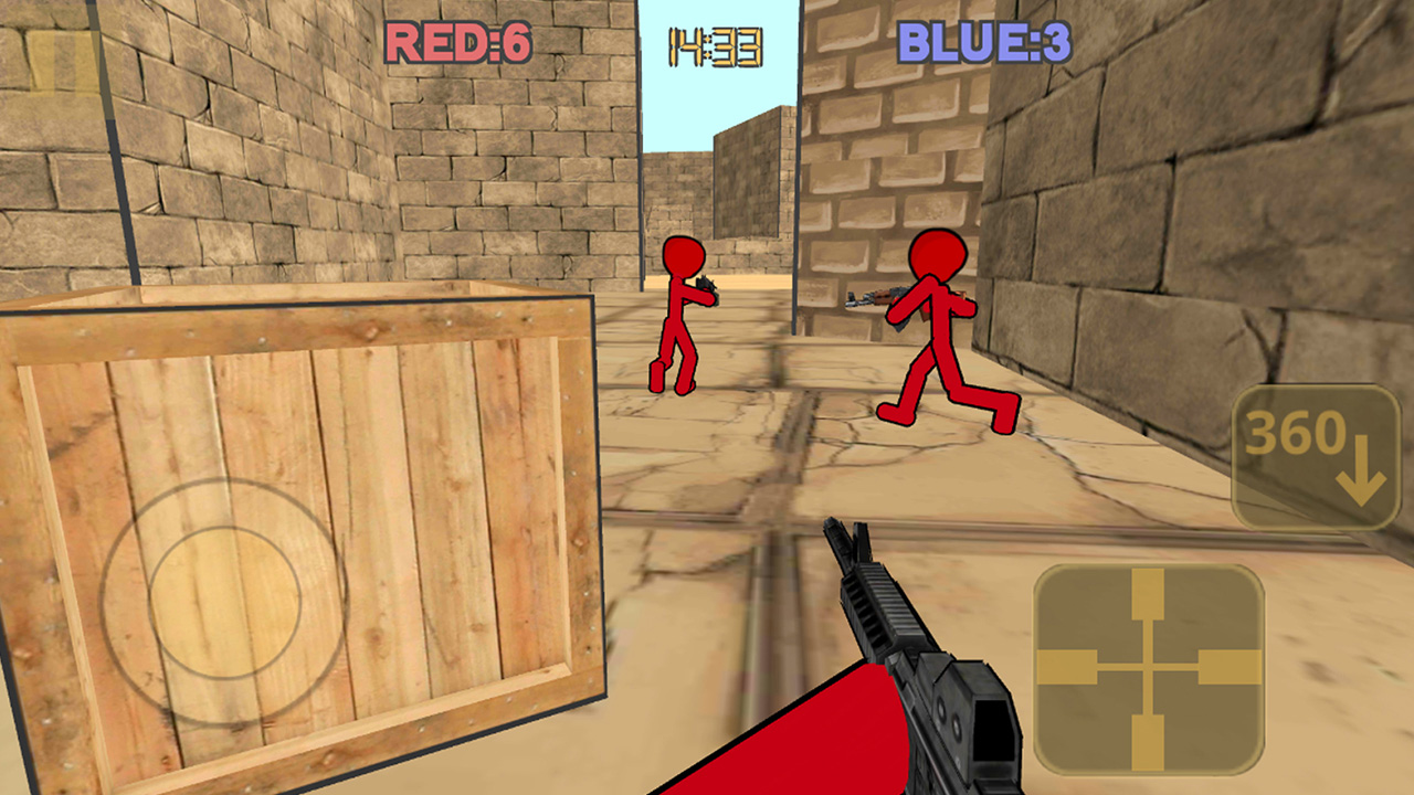 Stickman Counter Terror Strike 🕹️ Gioca Gratis su Play123