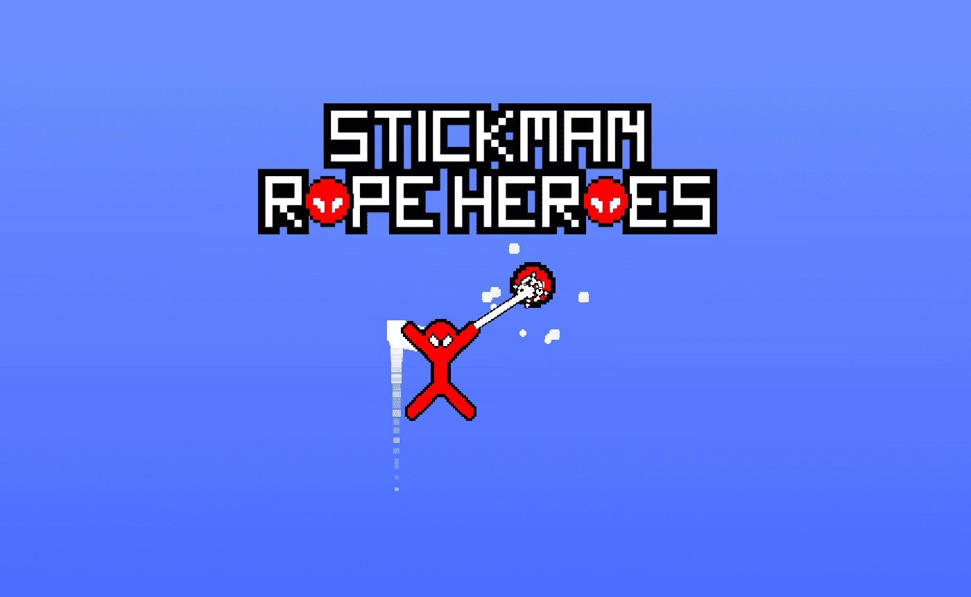 Stickman Rope Heroes 🕹️ Gioca Gratis su Play123