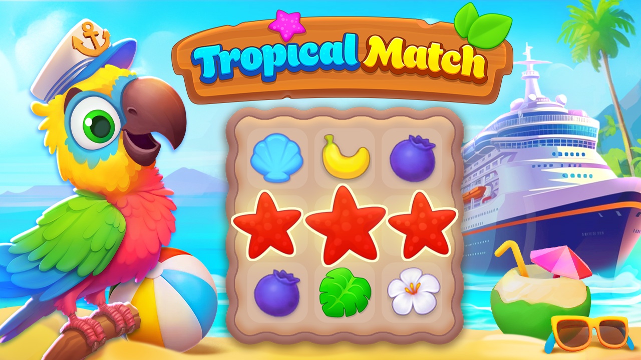 Tropical Match 🕹️ Gioca Gratis su Play123