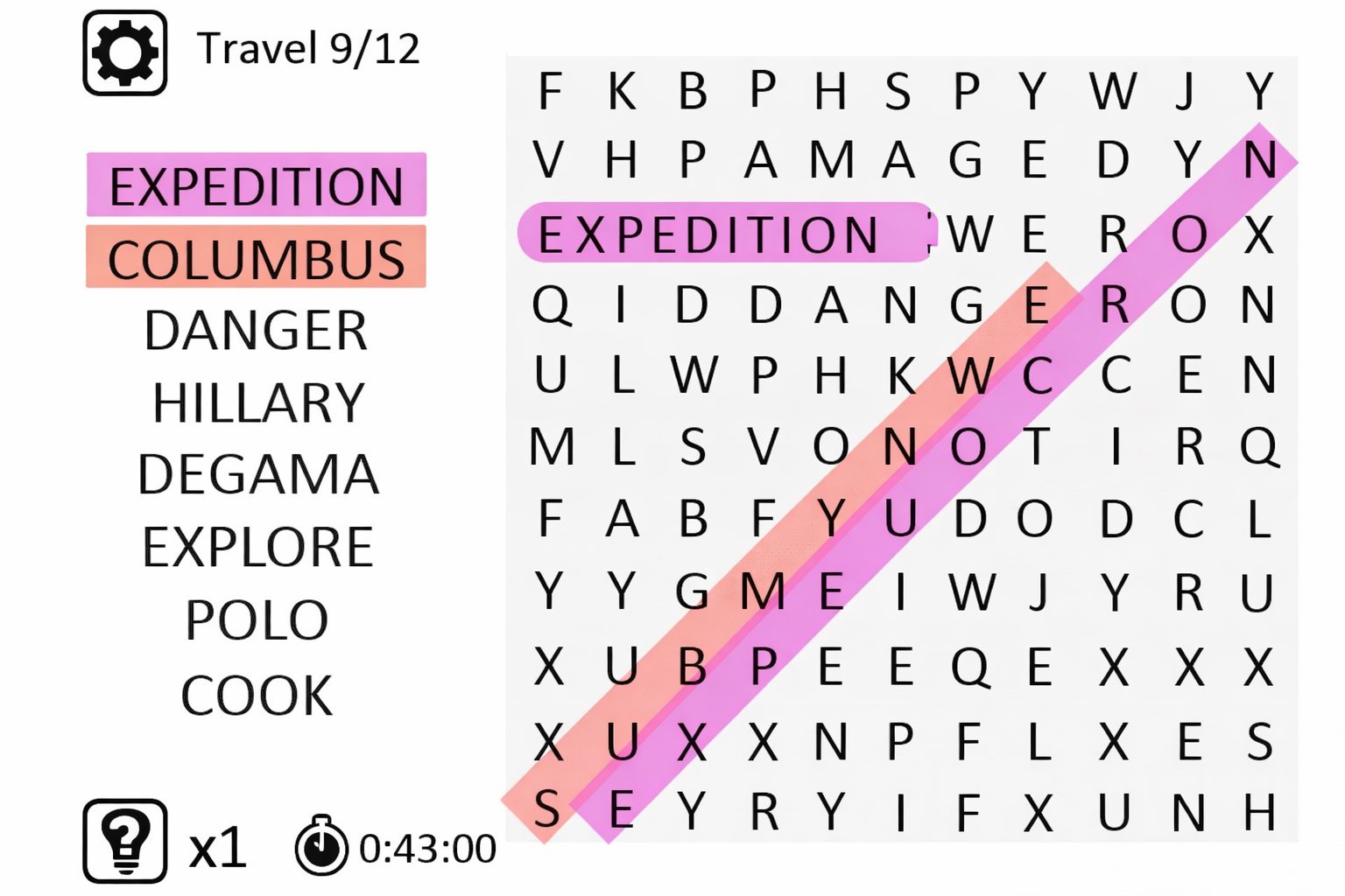 Word Search Classic 🕹️ Gioca Gratis su Play123